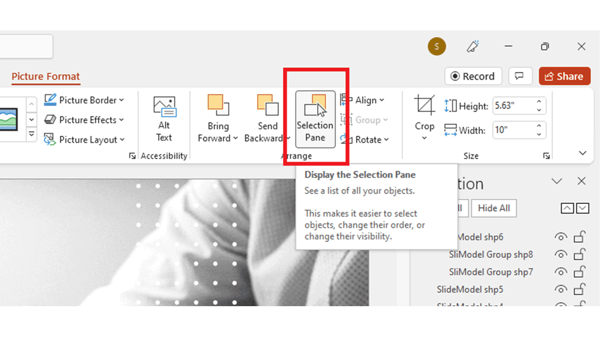 How To Lock A Picture In PowerPoint And Google Slides