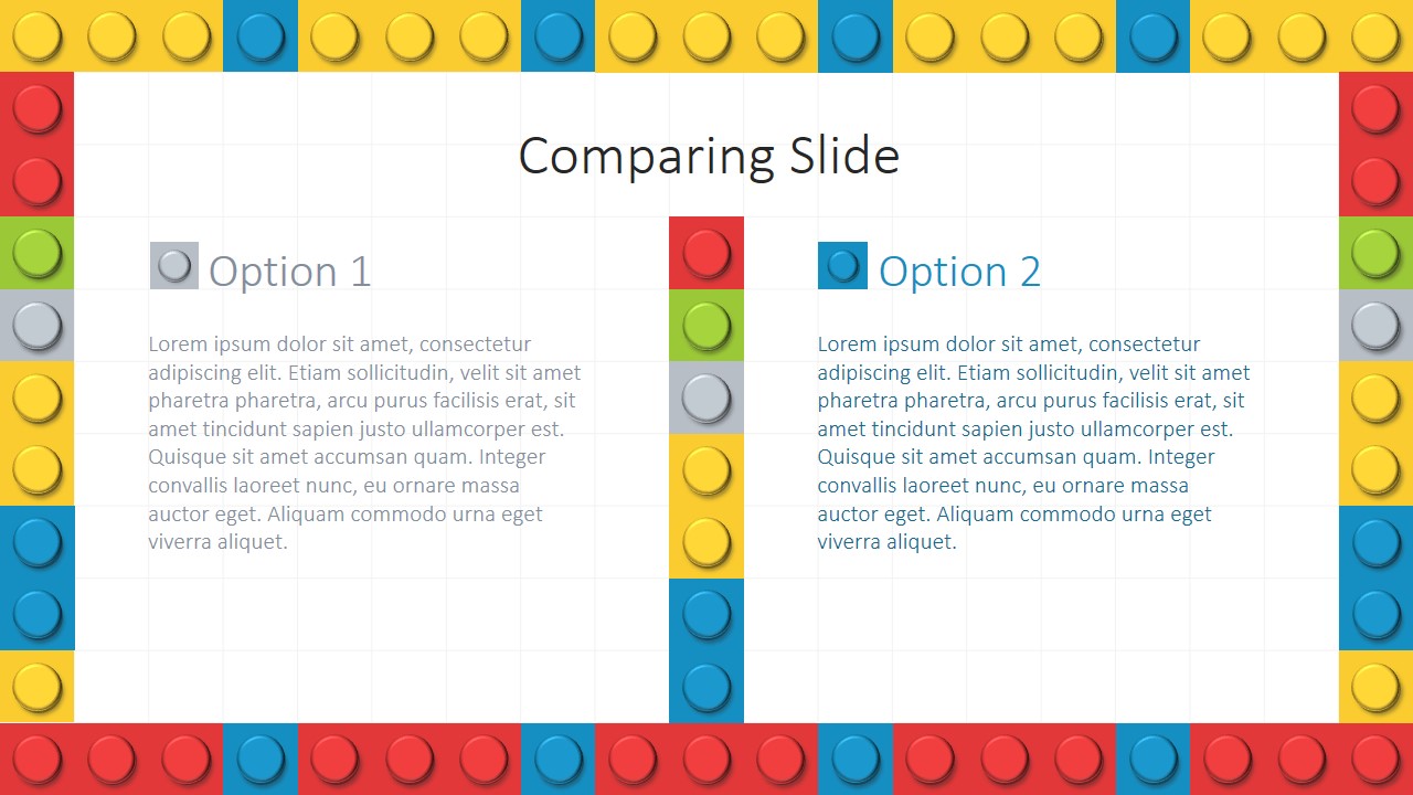 Lego PowerPoint Template - SlideModel