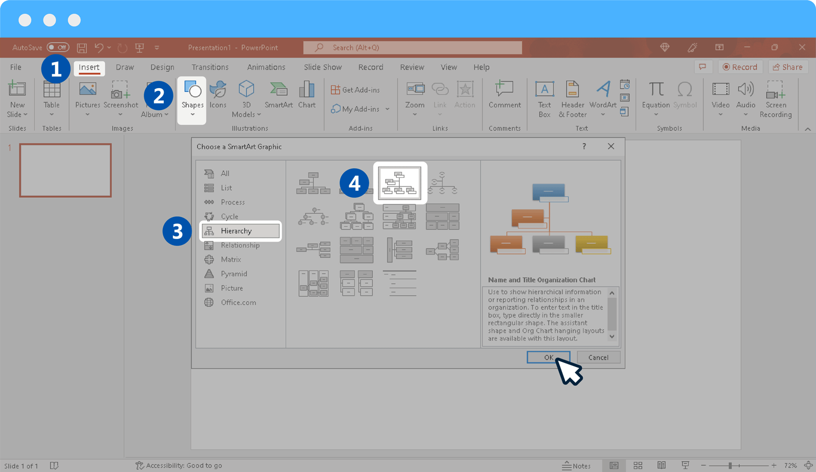 How To Create An Org Chart In PowerPoint SlideModel