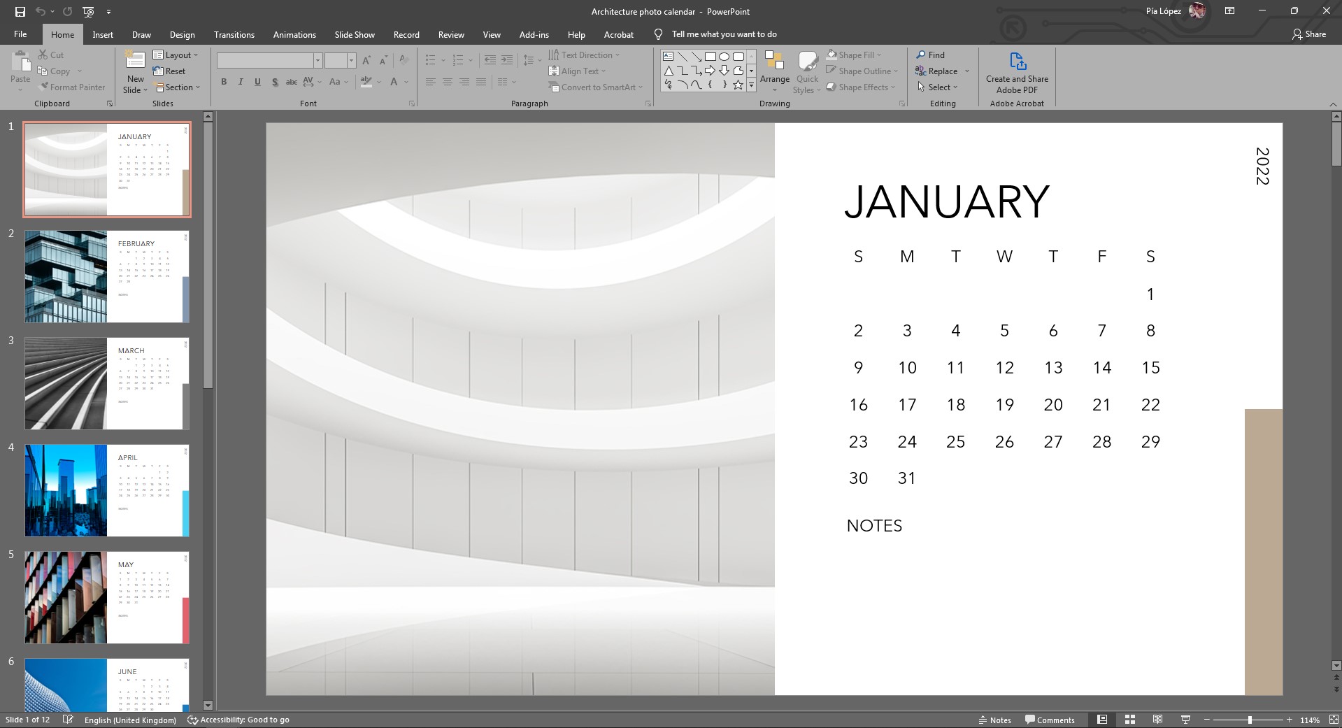 How To Insert A Calendar In PowerPoint Presentations