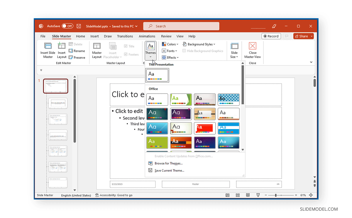 How To Create A Master Slide In Powerpoint Infoupdate