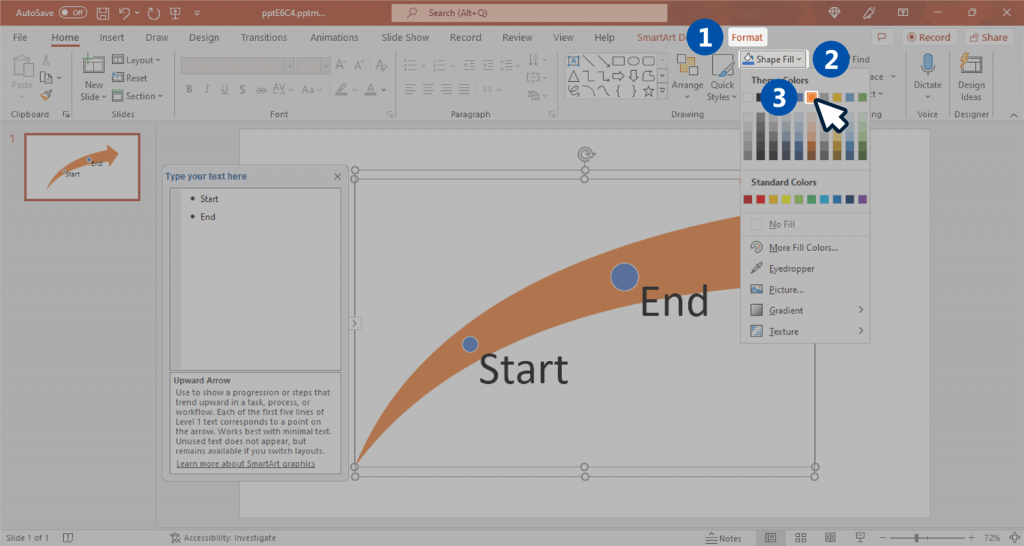 How To Make Curved Arrows in PowerPoint