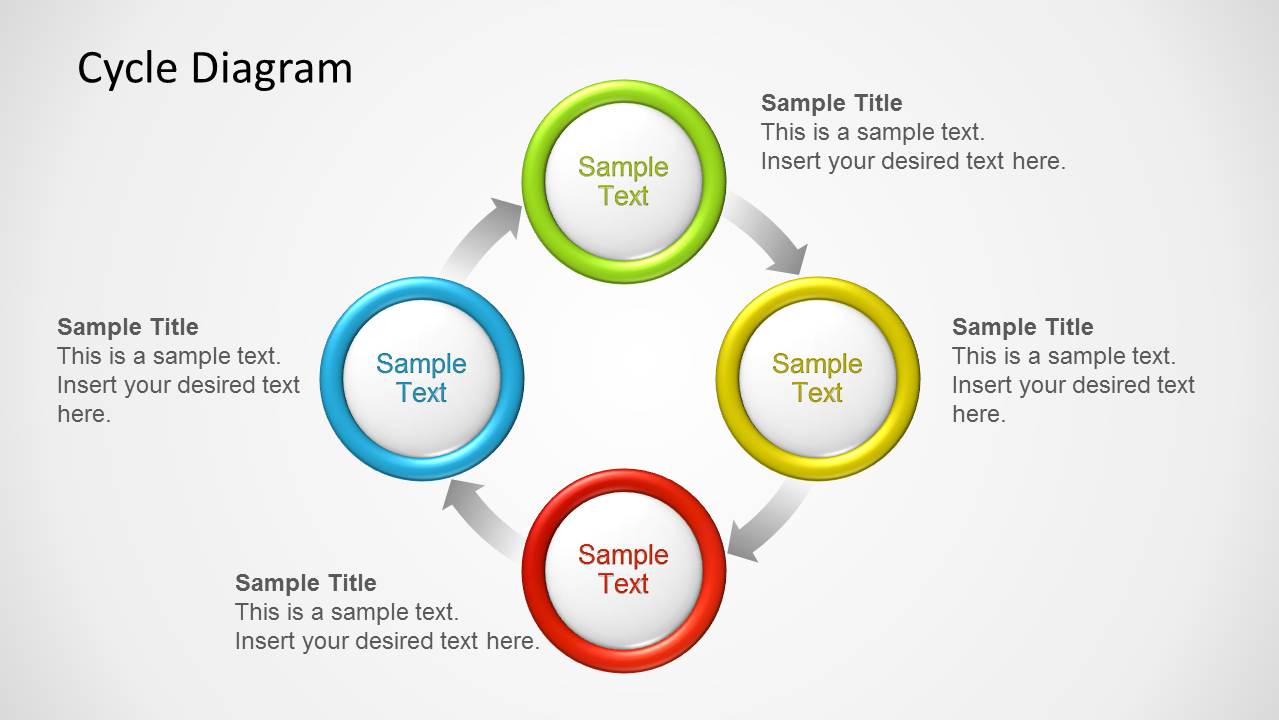 Colored Circles Diagram for PowerPoint - SlideModel