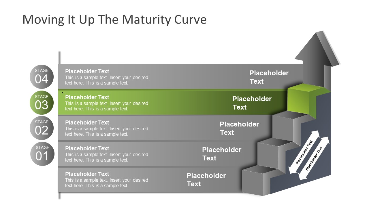 Financial Growth Layout Arrow Diagram - SlideModel