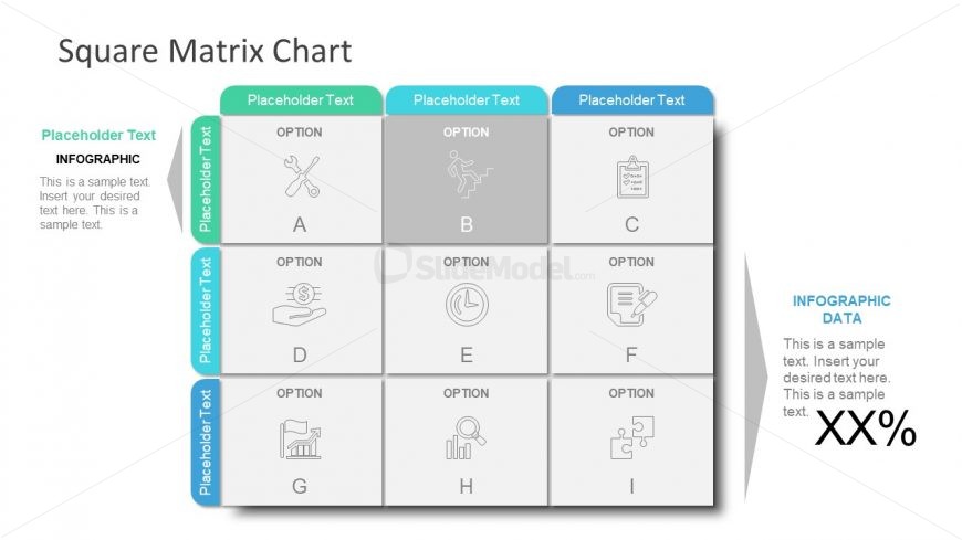 Editable PPT Matrix Design - SlideModel
