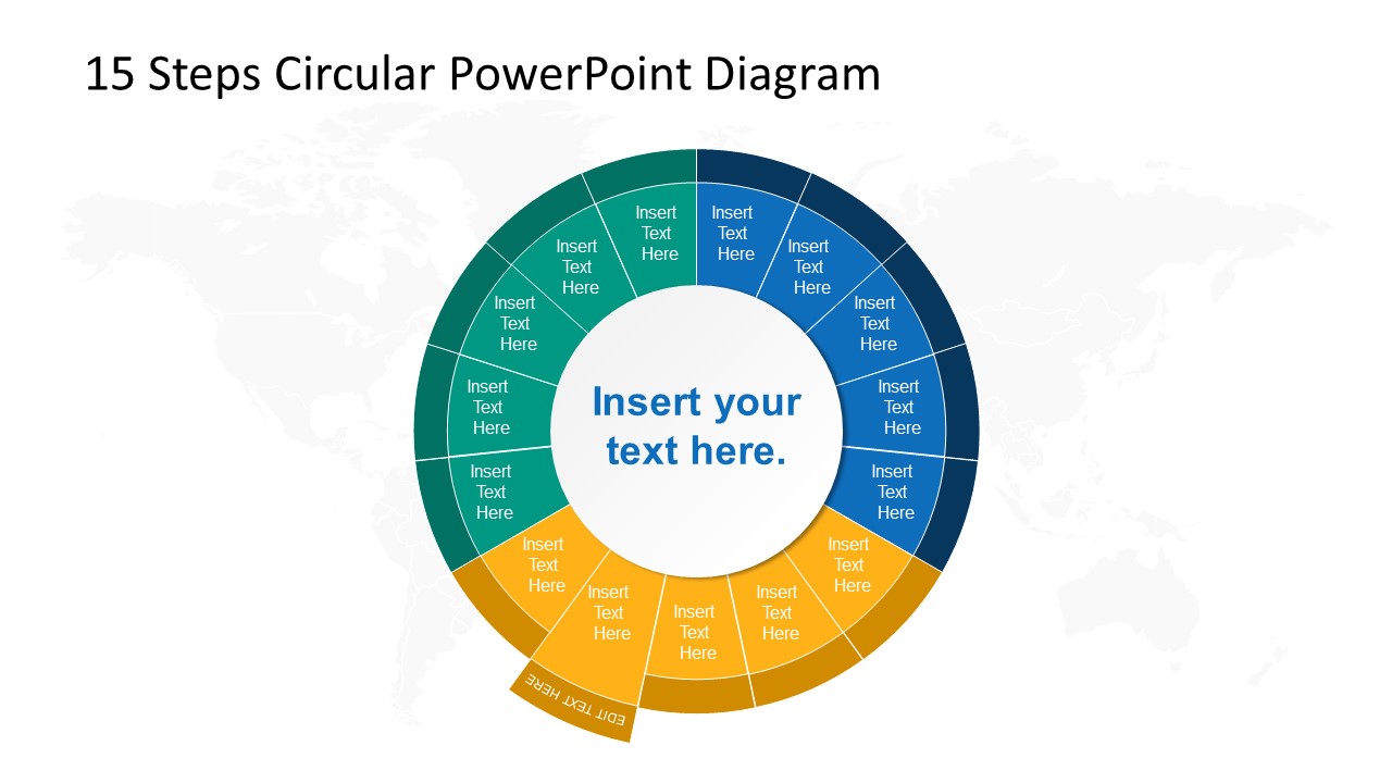15 Steps Circular Cycle 9 Segment PPT - SlideModel 15 Steps Circular Cycle 9 Segment PPT - SlideModel