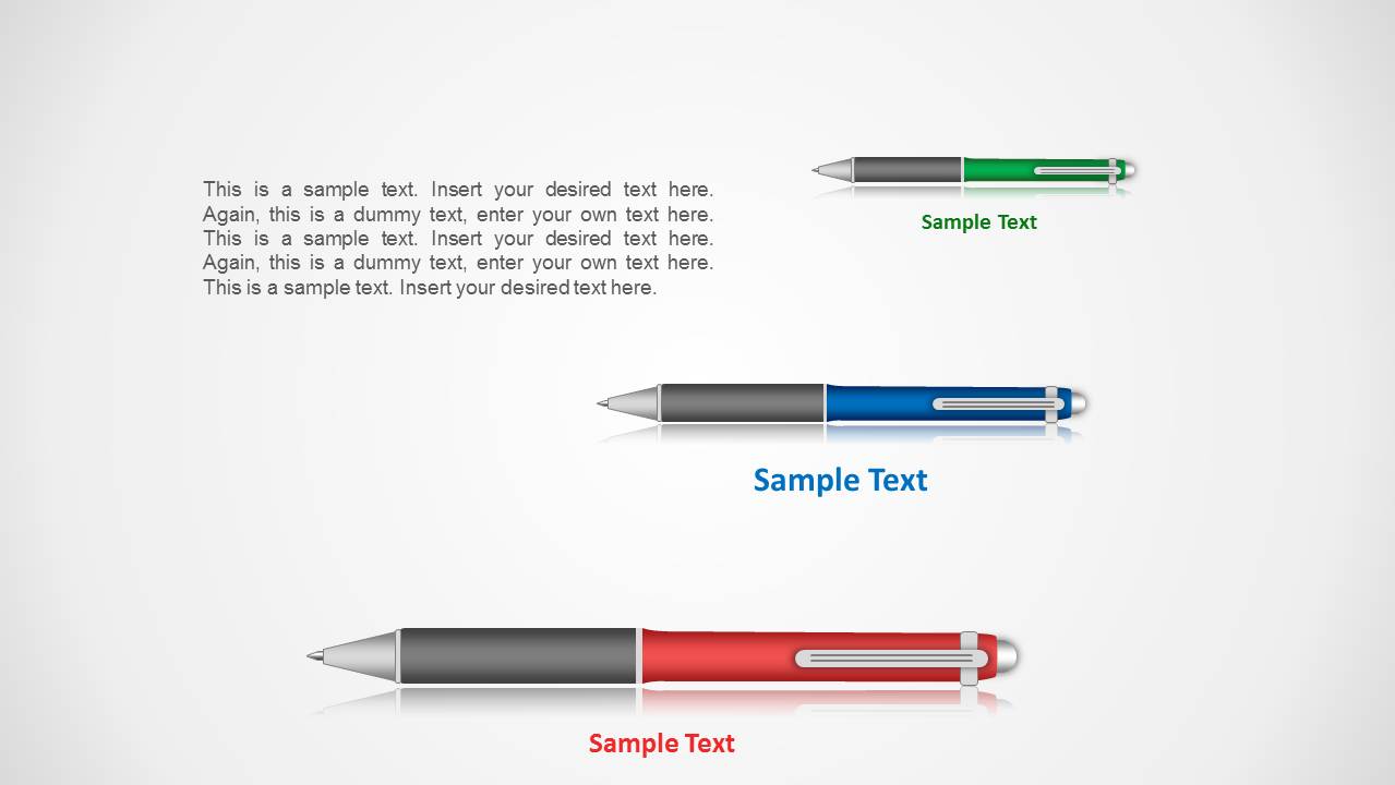 Pen Shape for PowerPoint - SlideModel