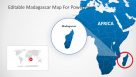 Madagascar Map PowerPoint Template - SlideModel