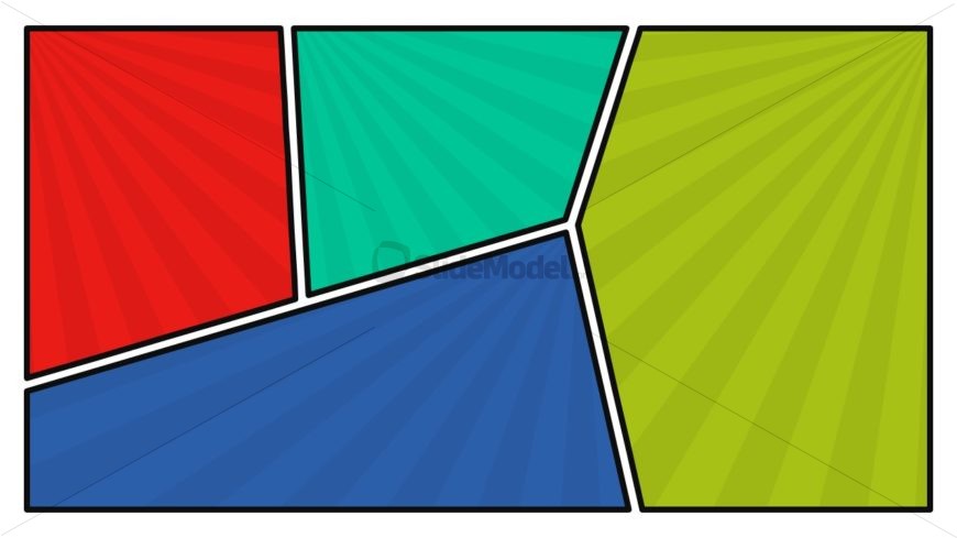 PPT Comic Book Backgrounds - SlideModel
