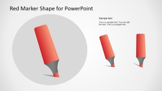 Pen, Pencil & Marker Shapes for PowerPoint - SlideModel