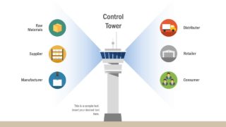 Control Tower Diagram for PowerPoint - SlideModel