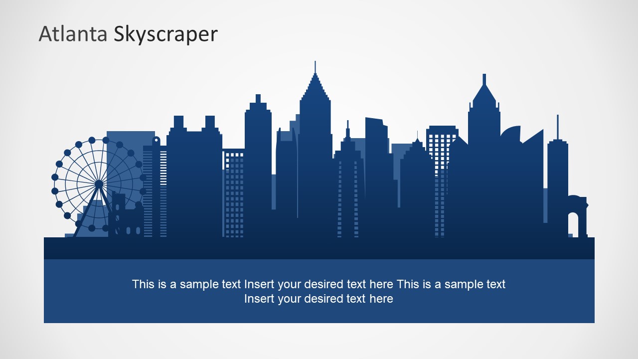 Atlanta US City PowerPoint Template - SlideModel