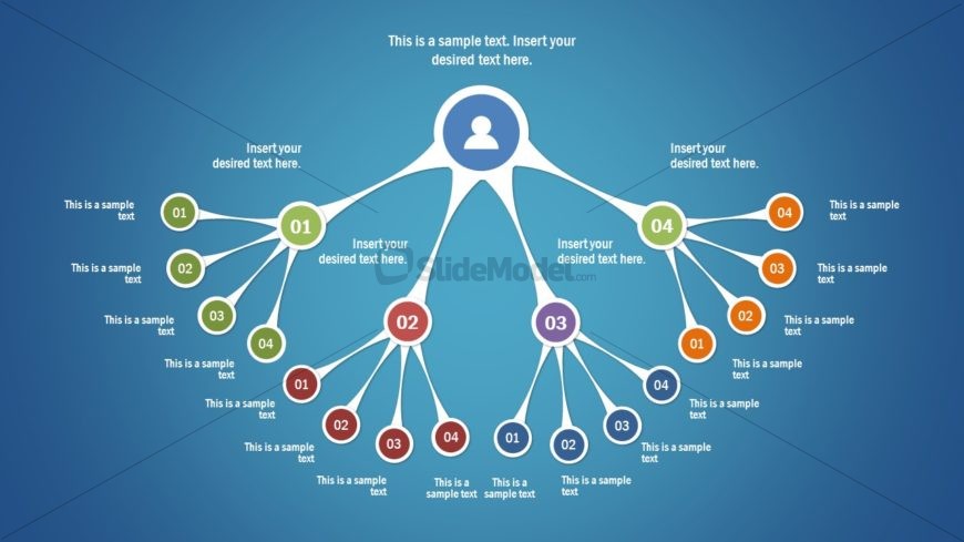 Hierarchy WBS Tree Diagram PPT - SlideModel