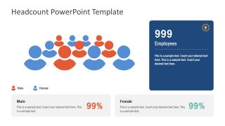 Headcount PowerPoint Template - SlideModel