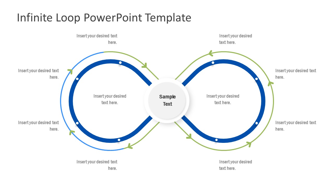 Infinite Loop PowerPoint Diagram Design SlideModel