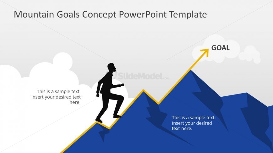 Mountain Concept Success PowerPoint - SlideModel Mountain Concept Success PowerPoint - SlideModel