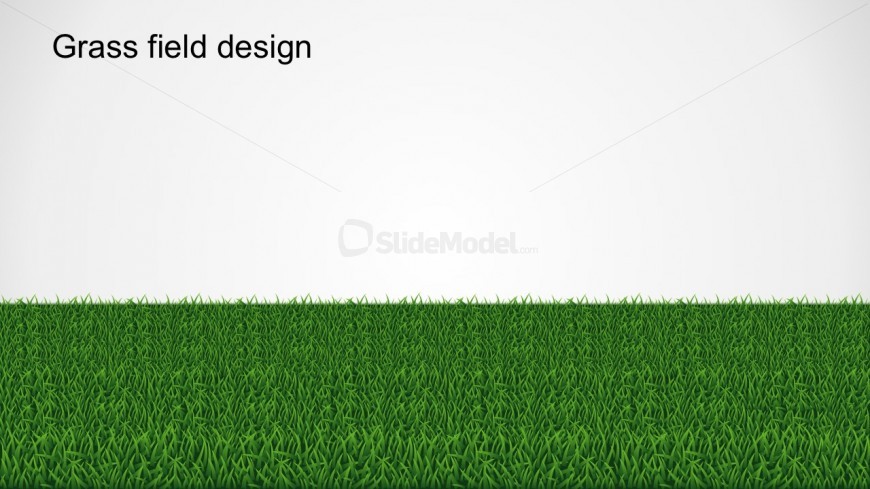 Grass Field Pathway PowerPoint Design Template - SlideModel