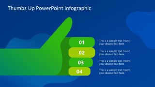 Thumbs Up PowerPoint Infographic - SlideModel