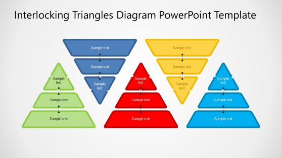 Inverted Pyramid Templates for PowerPoint & Presentation Slides