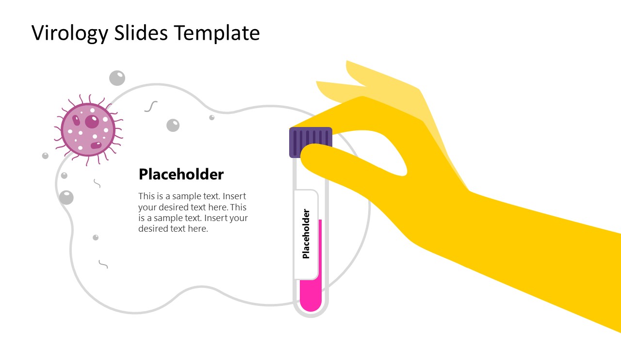 Virology Slide of Test Tube Slide - SlideModel