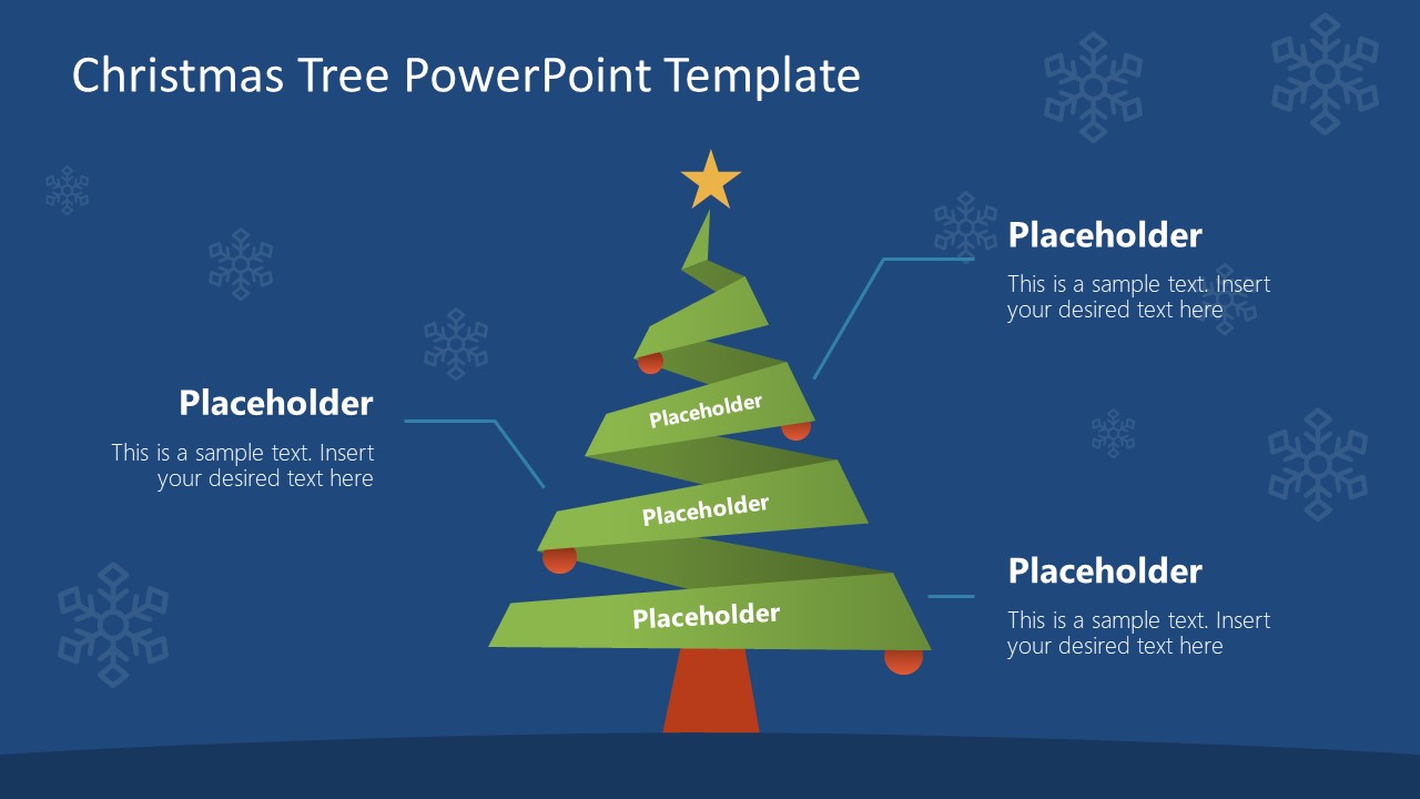 Christmas Tree PowerPoint Template - SlideModel