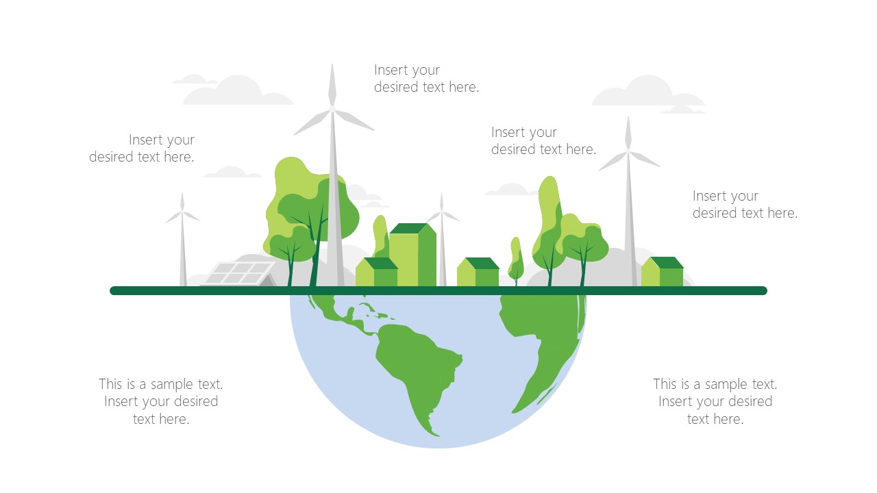 Ecology Green PowerPoint Shapes & Presentation Slides