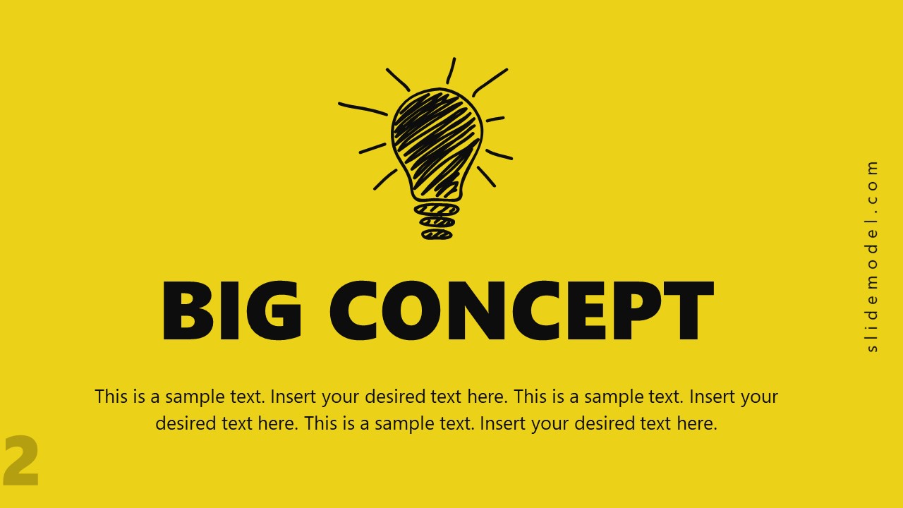 Big Idea PowerPoint Template - SlideModel