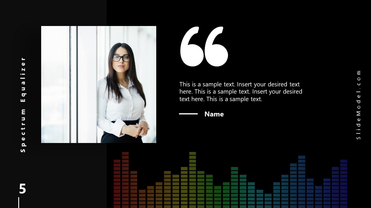 Spectrum PowerPoint Template - SlideModel