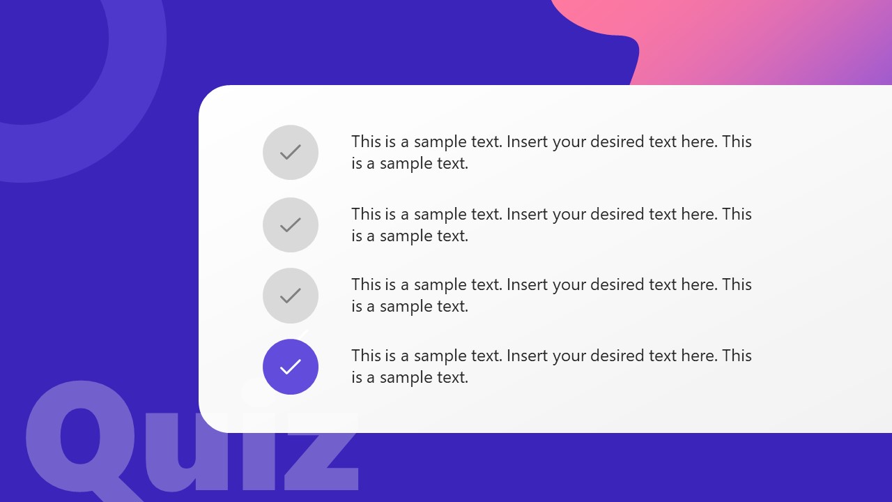 Quiz Maker Slides Toolkit PowerPoint Template - SlideModel