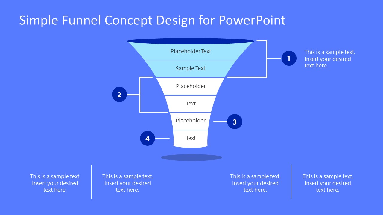 Multi-Level Funnel Chart PowerPoint Diagram - SlideModel