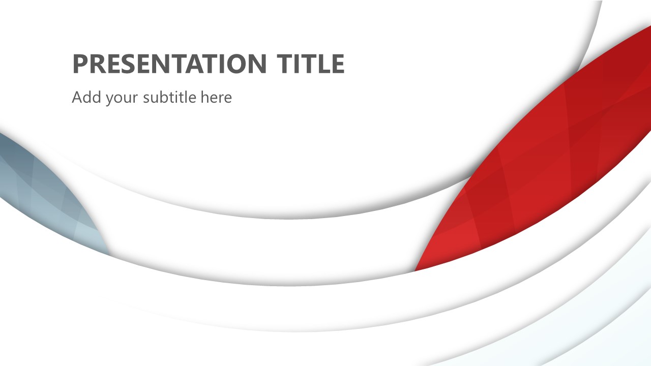 Cover Slides for Presentations with Shapes & Gradients - SlideModel