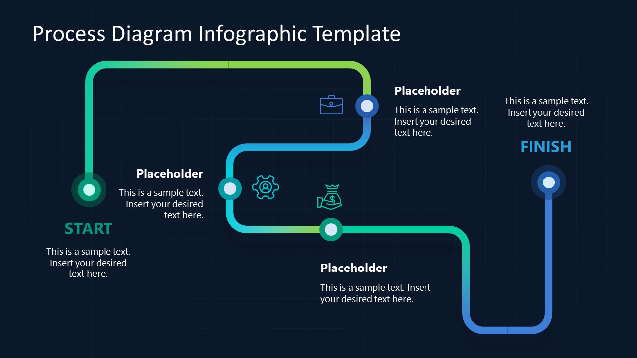 Process Diagram Infographic Template for PowerPoint - SlideModel Process Diagram Infographic Template for PowerPoint - SlideModel