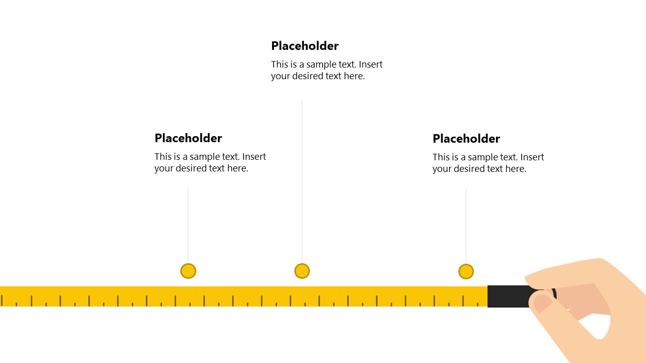 Animated Distance Meter Template for Timeline - SlideModel