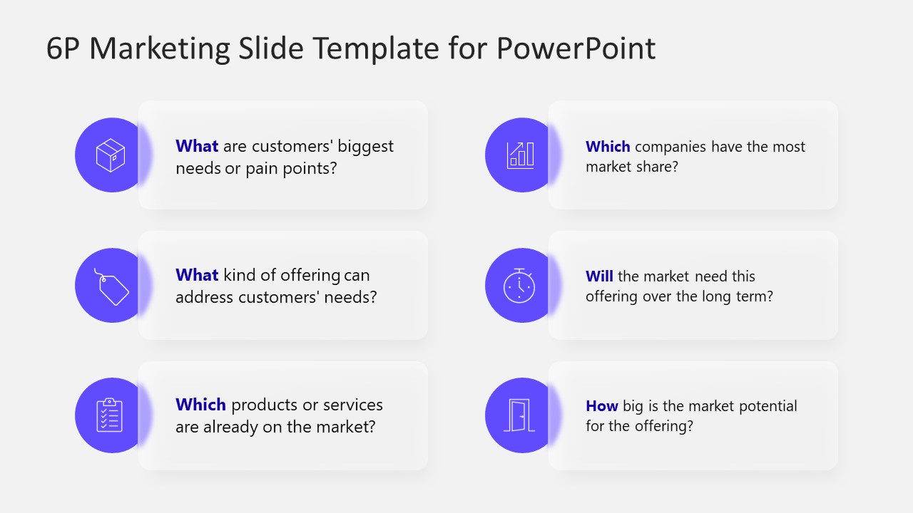 Editable Marketing PPT Slide Template - SlideModel
