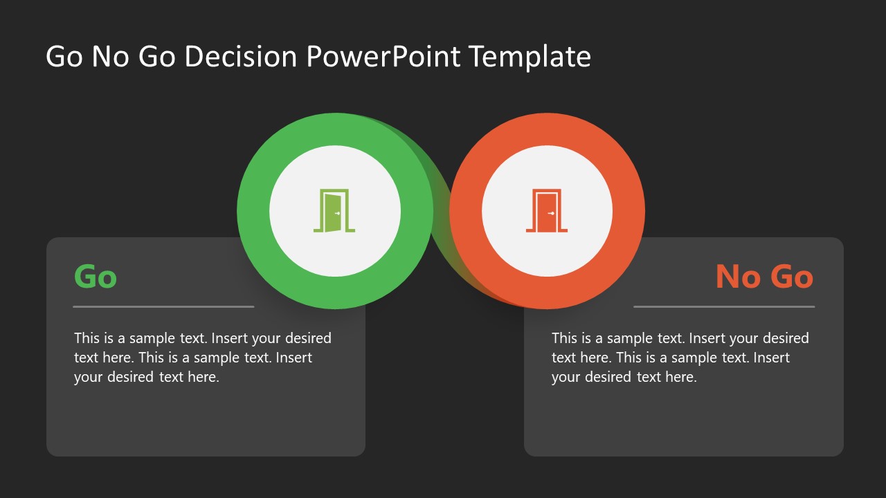 Go No Go Decision PowerPoint Template & Google Slides