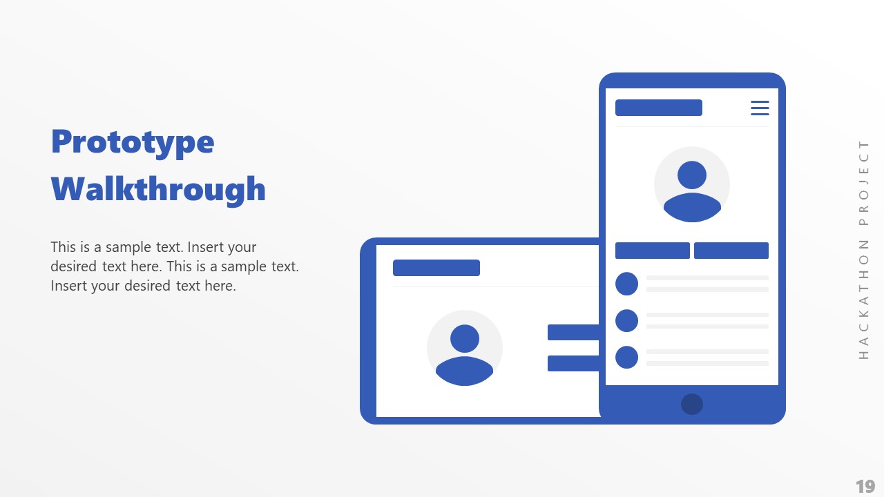 Hackathon Project PowerPoint Template