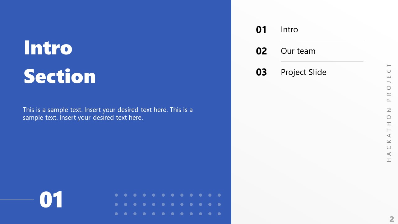 Hackathon Project PowerPoint Template