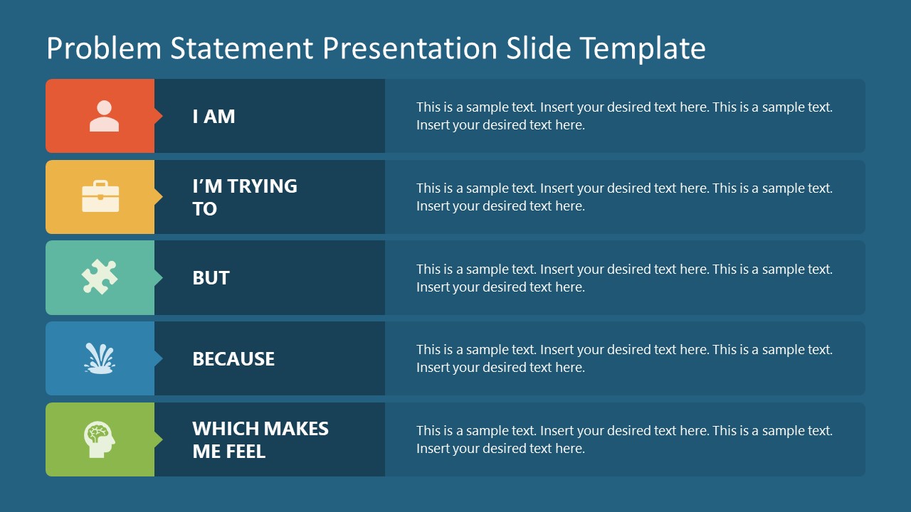 Problem Statement Presentation Slide Template