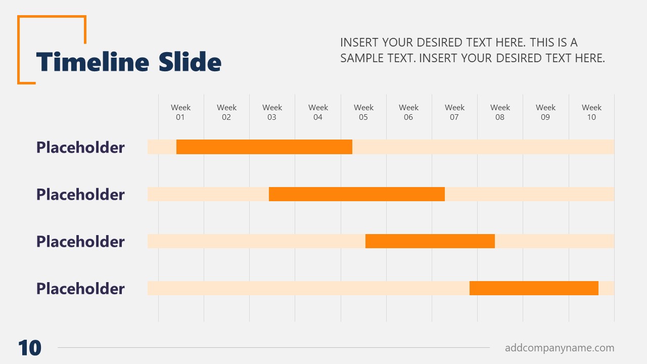 Formal Presentation Template