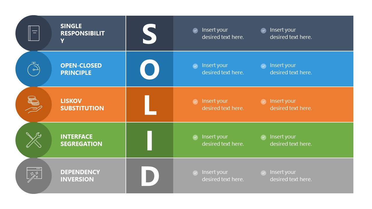 SOLID Principles PowerPoint Template