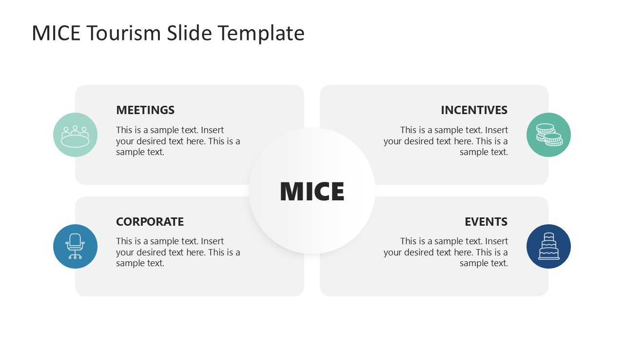 MICE Tourism Slide Template for PowerPoint