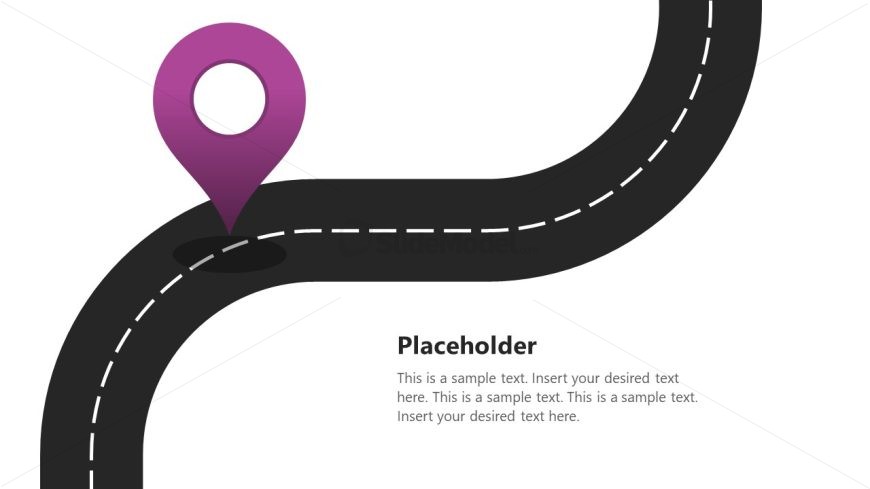 Slide with Engaging Infographics - 6-Step Vertical Process Diagram ...