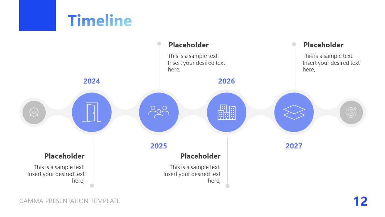 20-slide Gamma PowerPoint Template & Presentation Deck