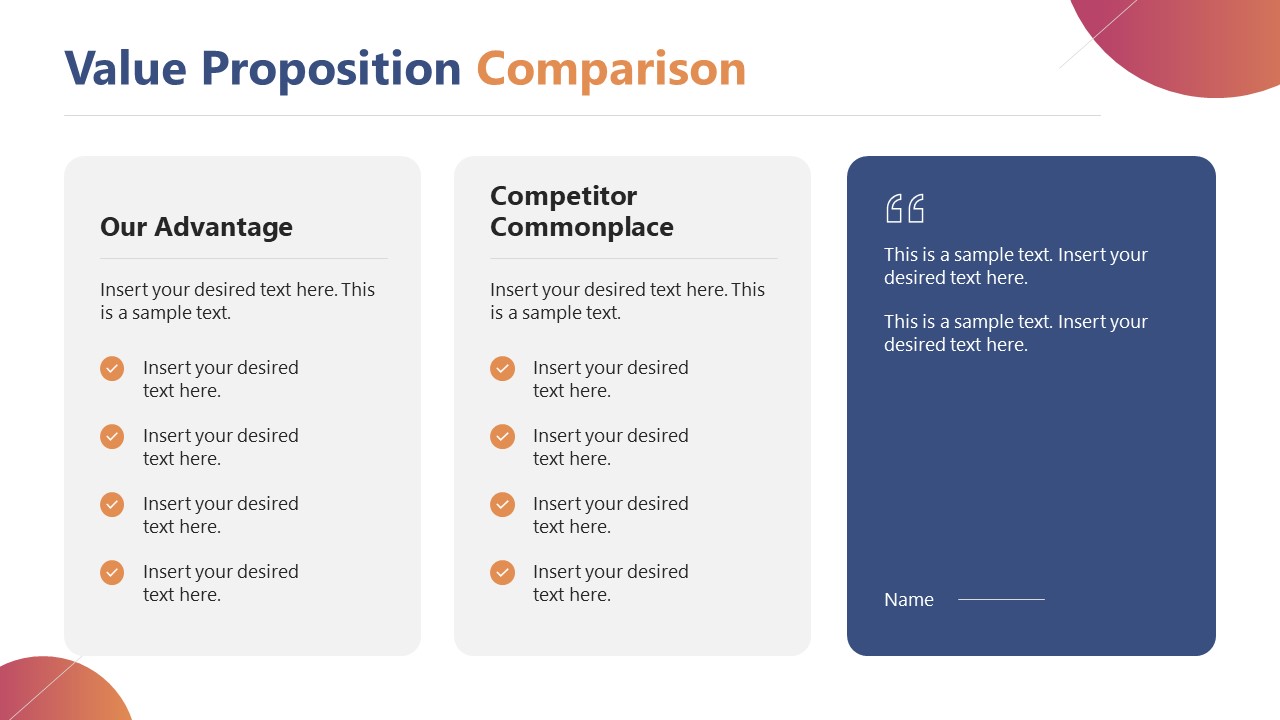 Competitor Analysis PowerPoint Template