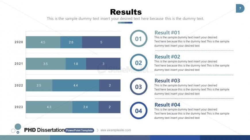 Phd Dissertation Reports Powerpoint Slidemodel