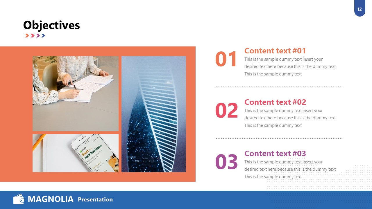 Magnolia PowerPoint Template & Presentation Slides