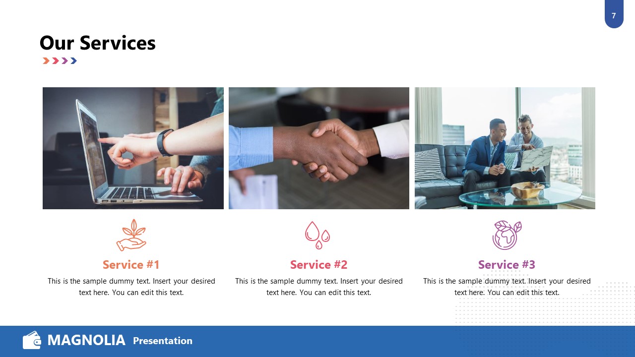 Magnolia PowerPoint Template & Presentation Slides