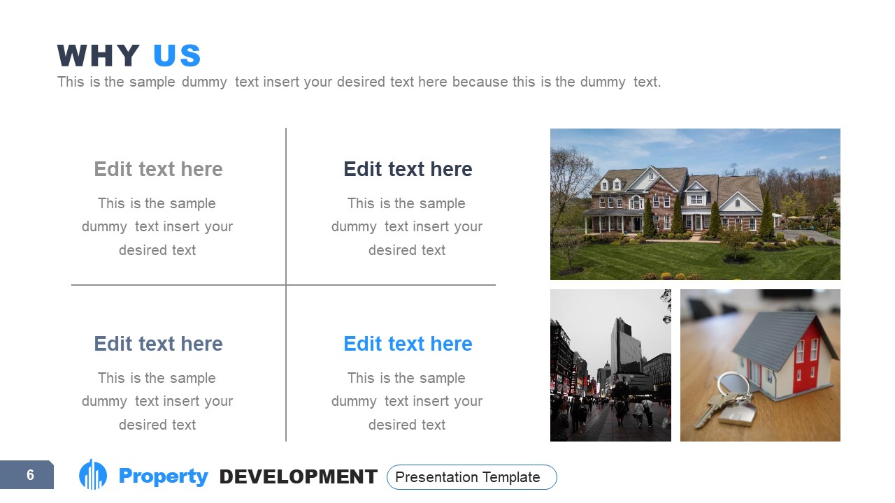 Property Development PowerPoint Template - SlideModel