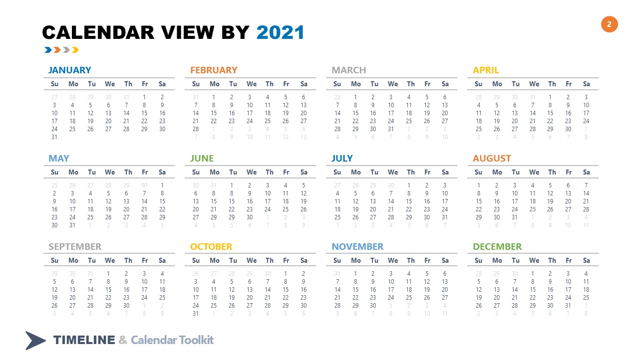 4# Calendar Timeline Toolkit - SlideModel 4# Calendar Timeline Toolkit - SlideModel
