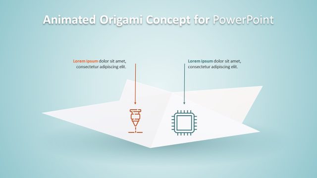 Origami Design PowerPoint Templates